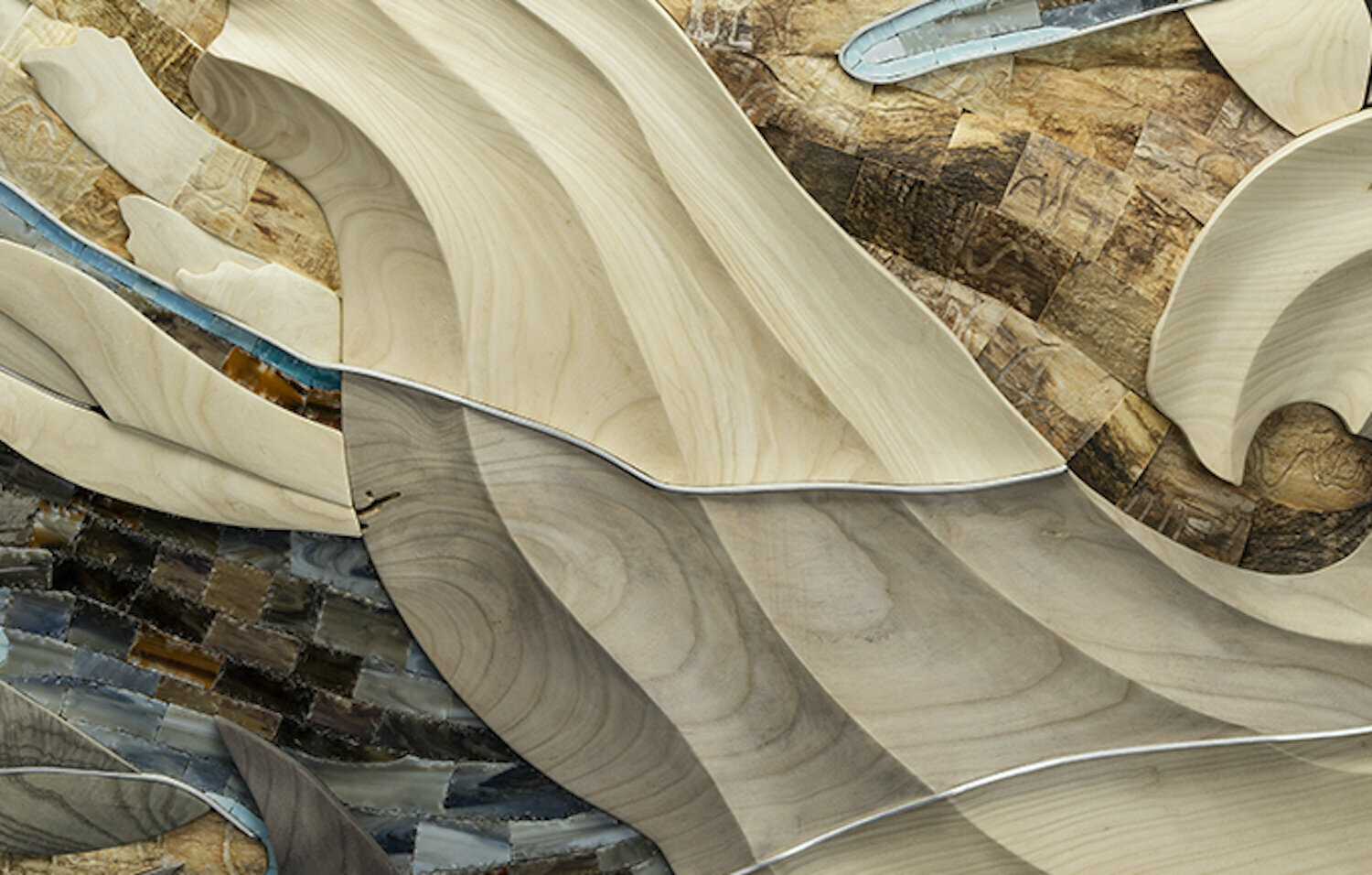 Their Story Our Story by Aaron Laux (2019) : Sculpture Aluminium, Wood ...