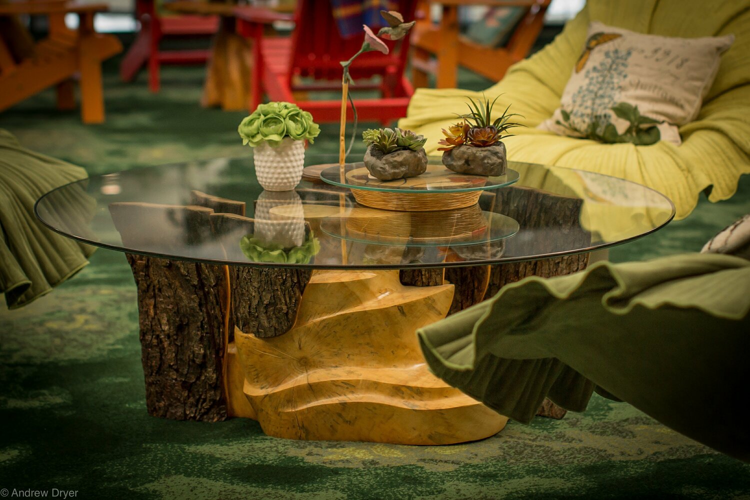 Formations Coffee Table by Aaron Laux (2016) : Sculpture Wood - SINGULART