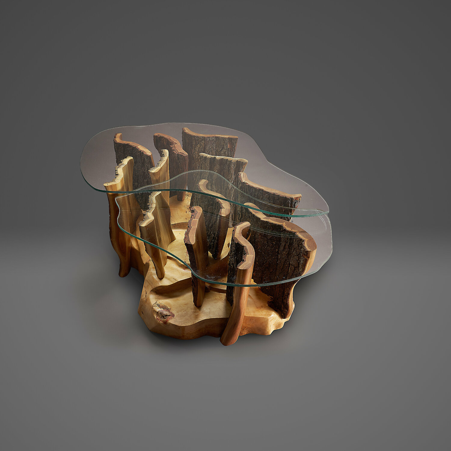 Formations Coffee Table by Aaron Laux (2016) : Sculpture Wood - SINGULART