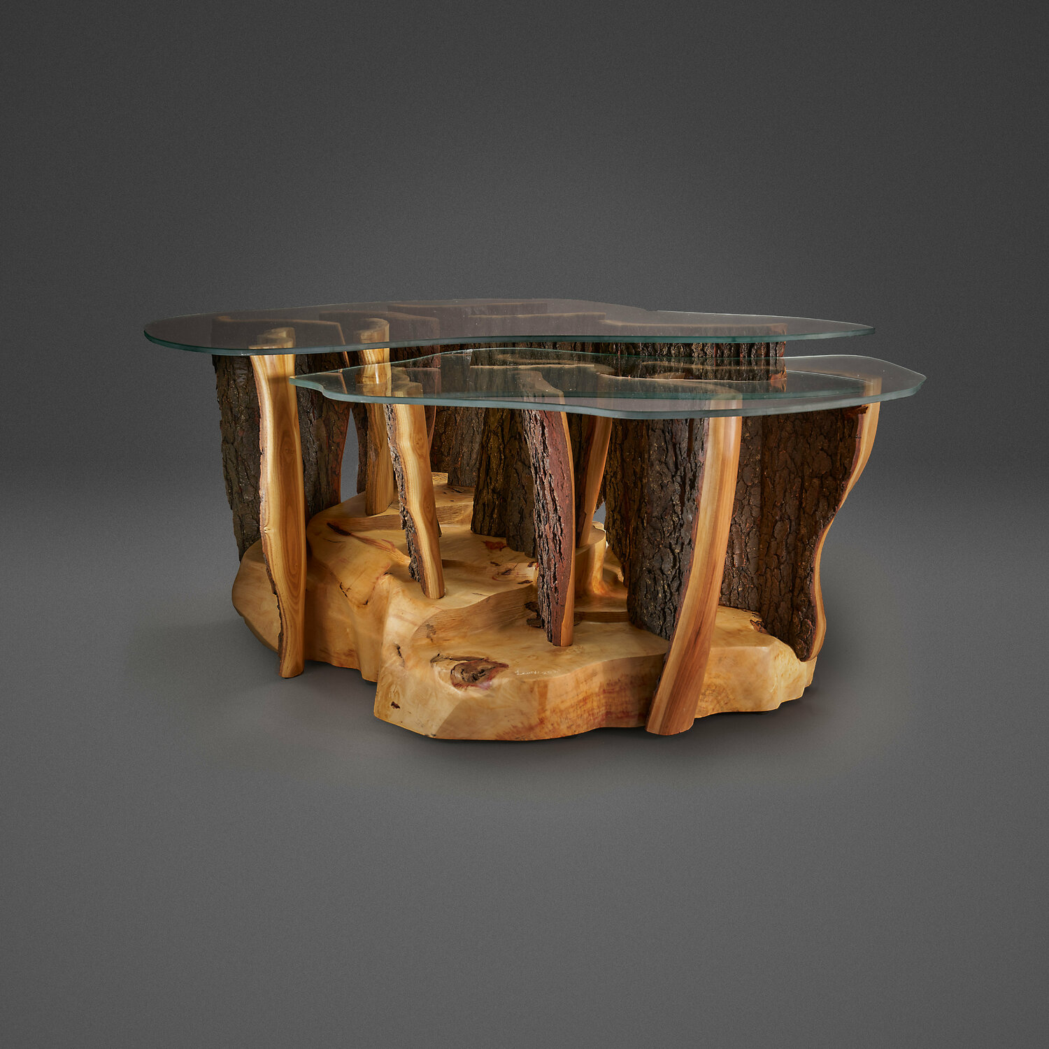 Formations Coffee Table by Aaron Laux (2016) : Sculpture Wood - SINGULART