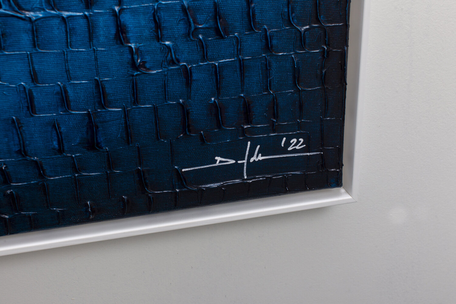 Analog Pixels / Serial Rectangles / 2022 / blue / 120x120 / 2ZRE2 by ...