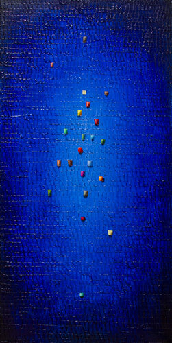 Serial Analog Pixels / 2021 / green 2 / 80x80 by Danny Frede (2021 ...