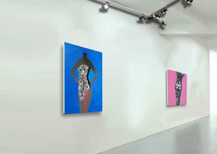 Body Back by Patrick Joosten (2020) : Painting Acrylic on Canvas - SINGULART