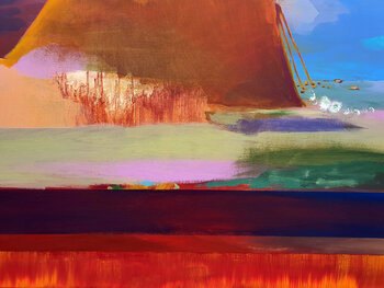 Paysage pour demain by Philippe Abril (2021) : Painting Acrylic on Canvas - SINGULART