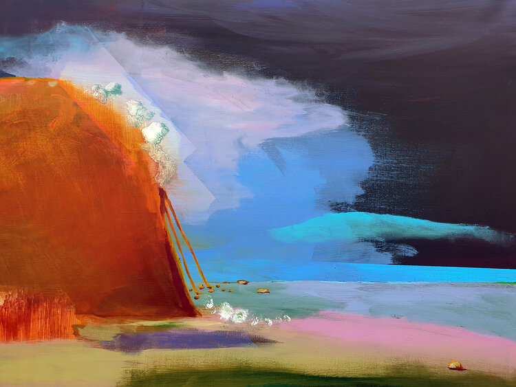 Paysage pour demain by Philippe Abril (2021) : Painting Acrylic on Canvas - SINGULART