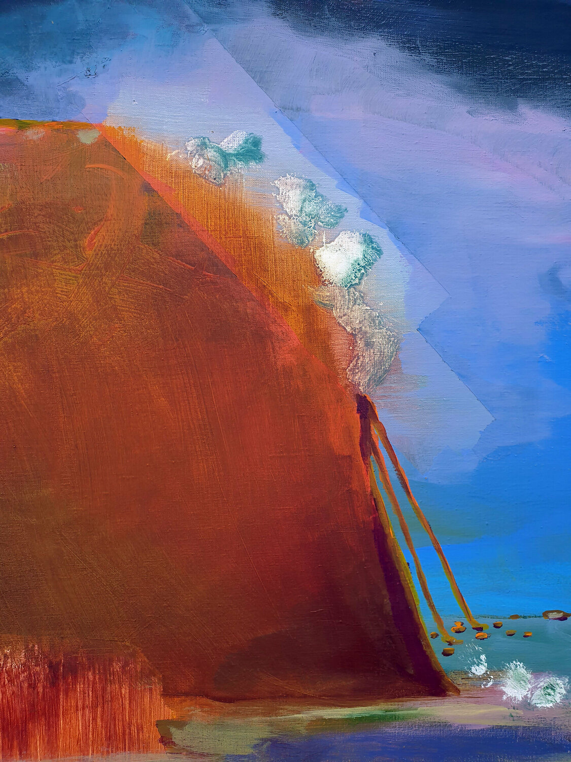 Paysage pour demain by Philippe Abril (2021) : Painting Acrylic on Canvas - SINGULART