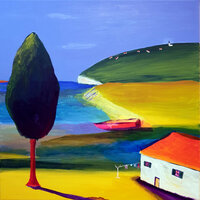 Paysage pour demain by Philippe Abril (2021) : Painting Acrylic on Canvas - SINGULART