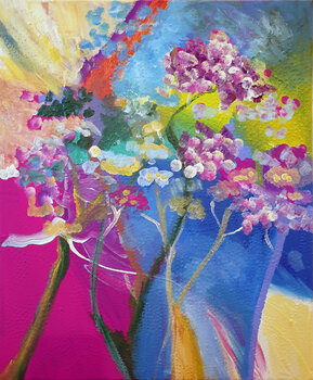 Hortus conclusus II by Philippe Abril (2017) : Painting Acrylic on Canvas - SINGULART