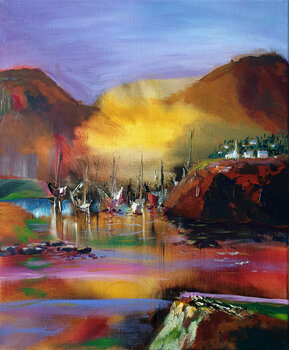 Paysage pour demain by Philippe Abril (2021) : Painting Acrylic on Canvas - SINGULART