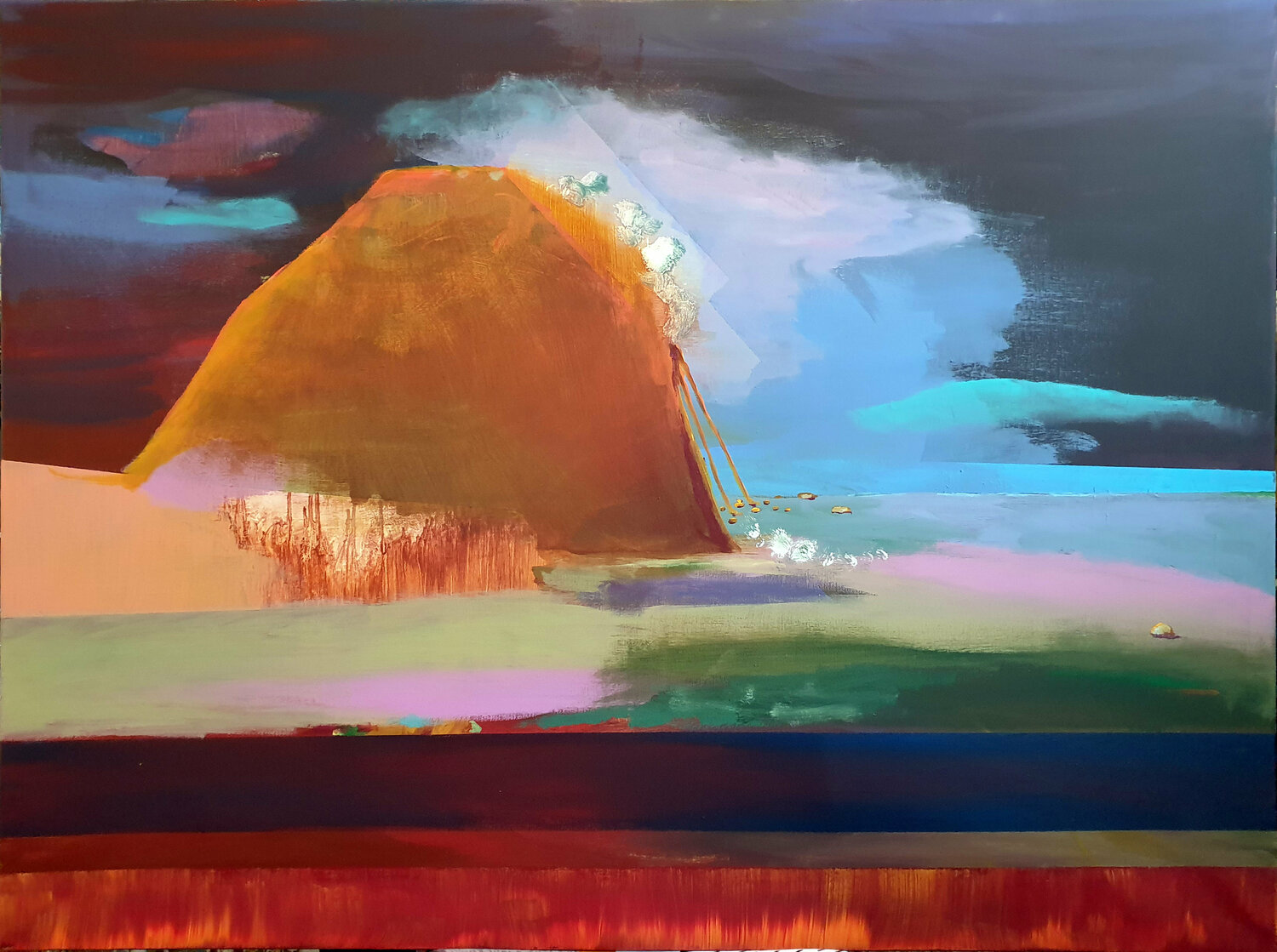 Paysage pour demain by Philippe Abril (2021) : Painting Acrylic on Canvas - SINGULART