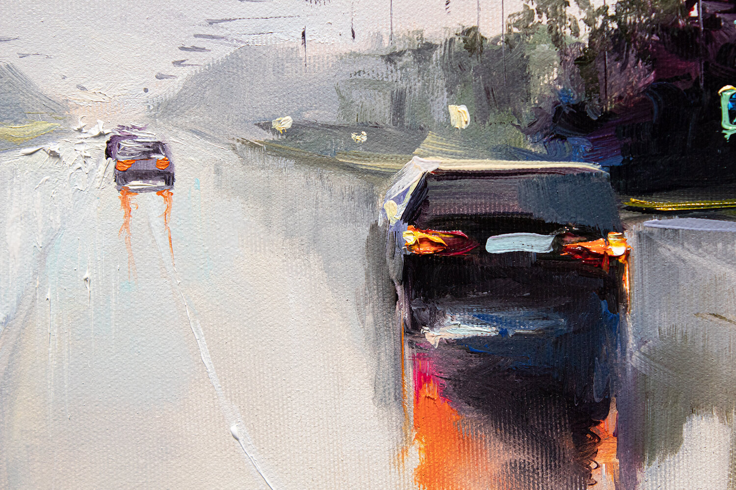 After The Warm Rain by Bozhena Fuchs (2022) : Painting Oil on Canvas ...