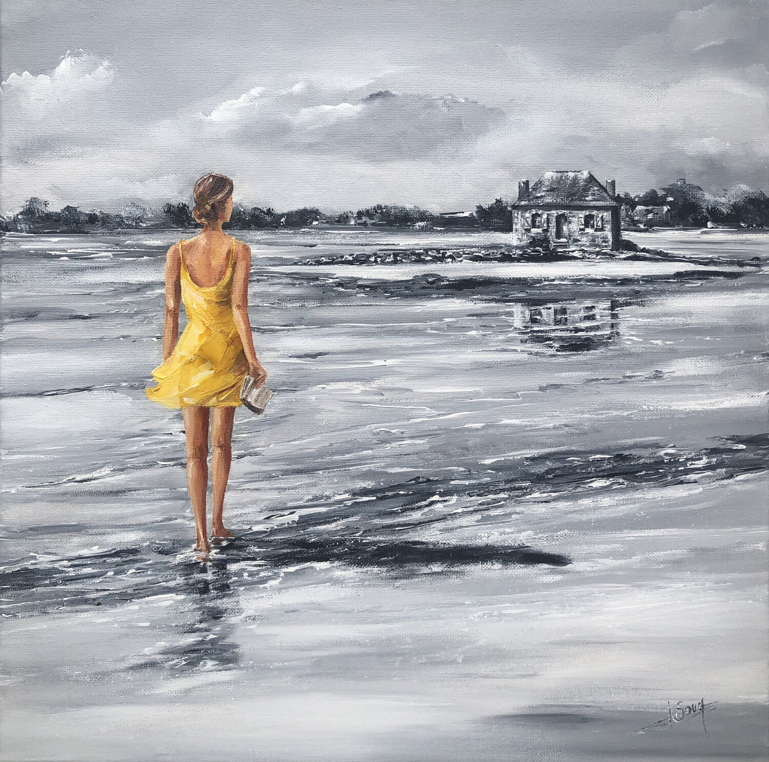 Ce petit coin de Saint-Cado by Marie-Laure SOUQ (2022) : Painting ...