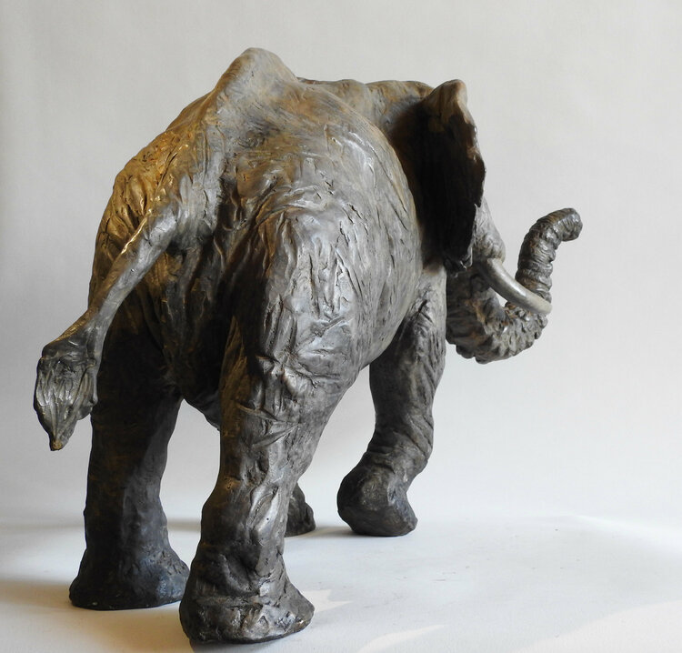 Titan: African Elephant by Kindrie Grove (2019) : Sculpture Bronze ...