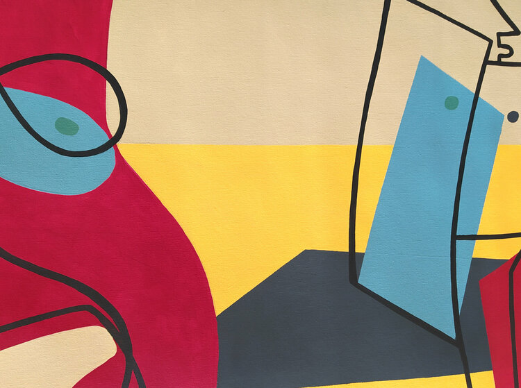 SELFI(e)SH QUEEN by Bernard Simunovic (2017) : Painting Acrylic on Canvas - SINGULART