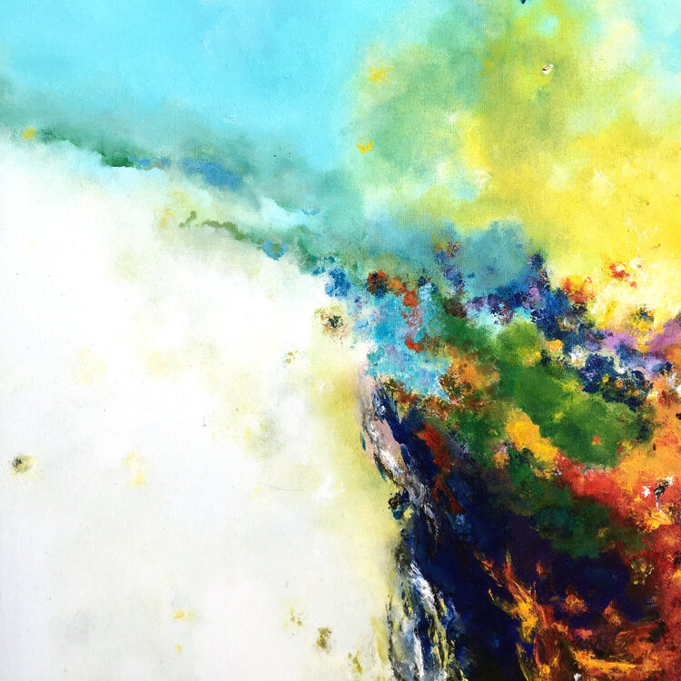 Vertigo by Théophile DELAINE (2017) : Painting Oil on Canvas - SINGULART