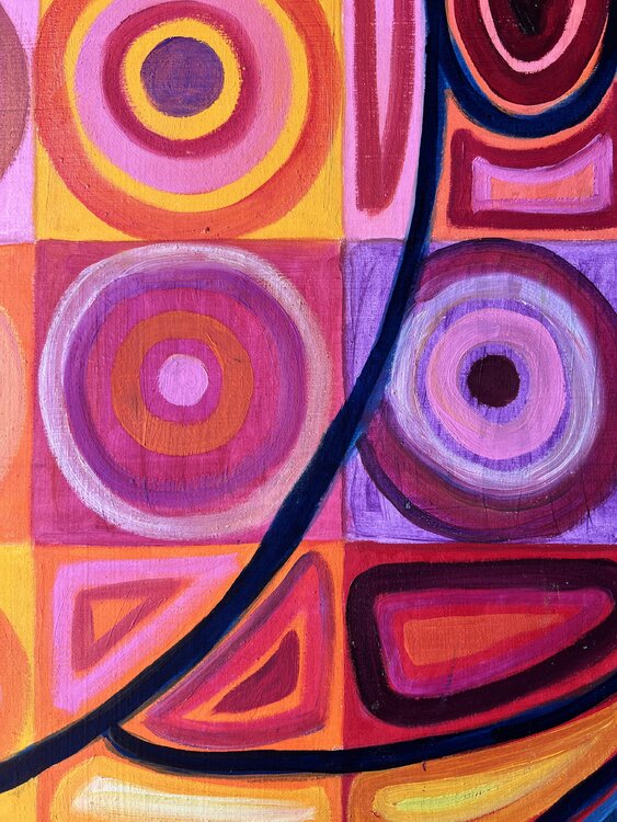 Image 523 by Elisa Boughner (2009) : Painting Oil on Wood - SINGULART