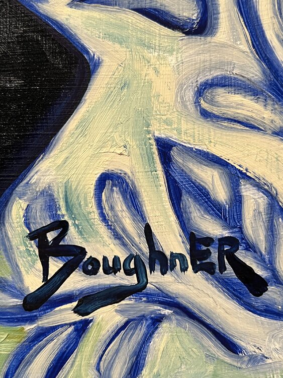 Image 275 by Elisa Boughner (2004) : Painting Oil on Wood - SINGULART