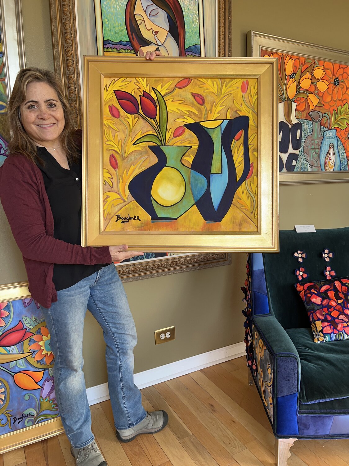 Image 498 by Elisa Boughner (2009) : Painting Oil on Wood - SINGULART