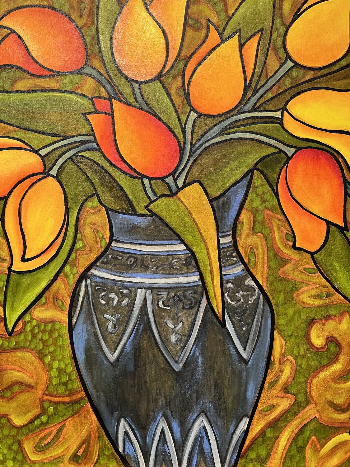 Image 1002 by Elisa Boughner (2022) : Painting Oil on Wood - SINGULART