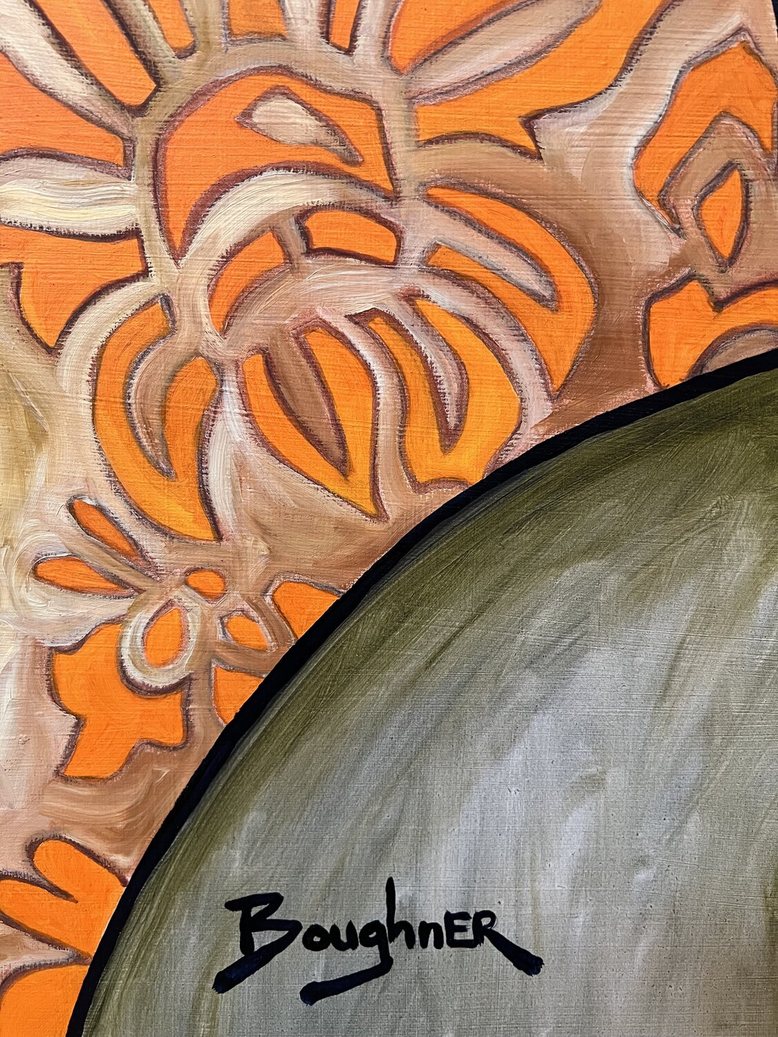 Image 803 by Elisa Boughner (2017) : Painting Oil on Wood - SINGULART