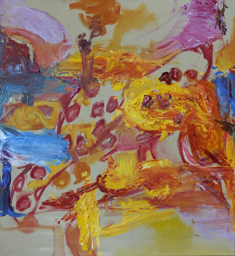 Schaumgeborene by Michael Ramsauer (2016) : Painting Oil on Canvas ...