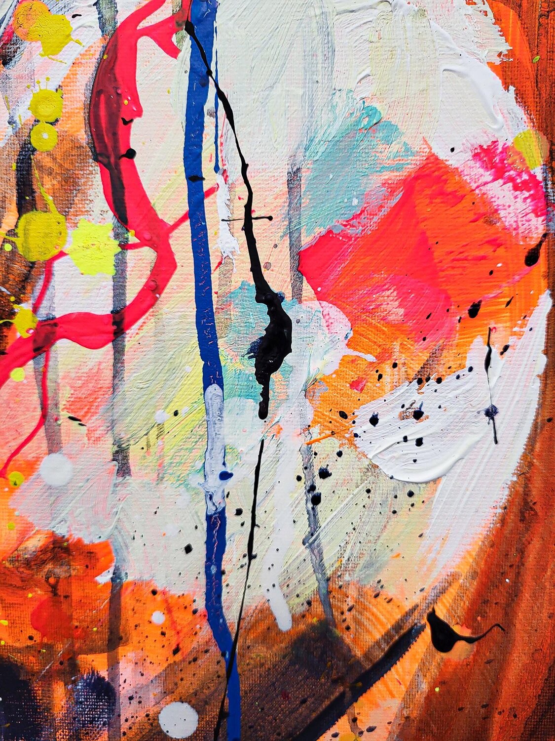 Rock and roll colors by Marta Zawadzka (2022) : Painting Acrylic, Oil ...