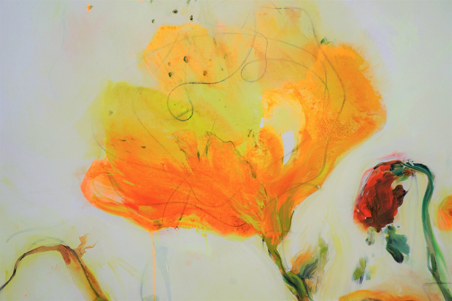 Großer gelber Mohn I Large yellow poppy by Alexandra Hiltl (2020 ...