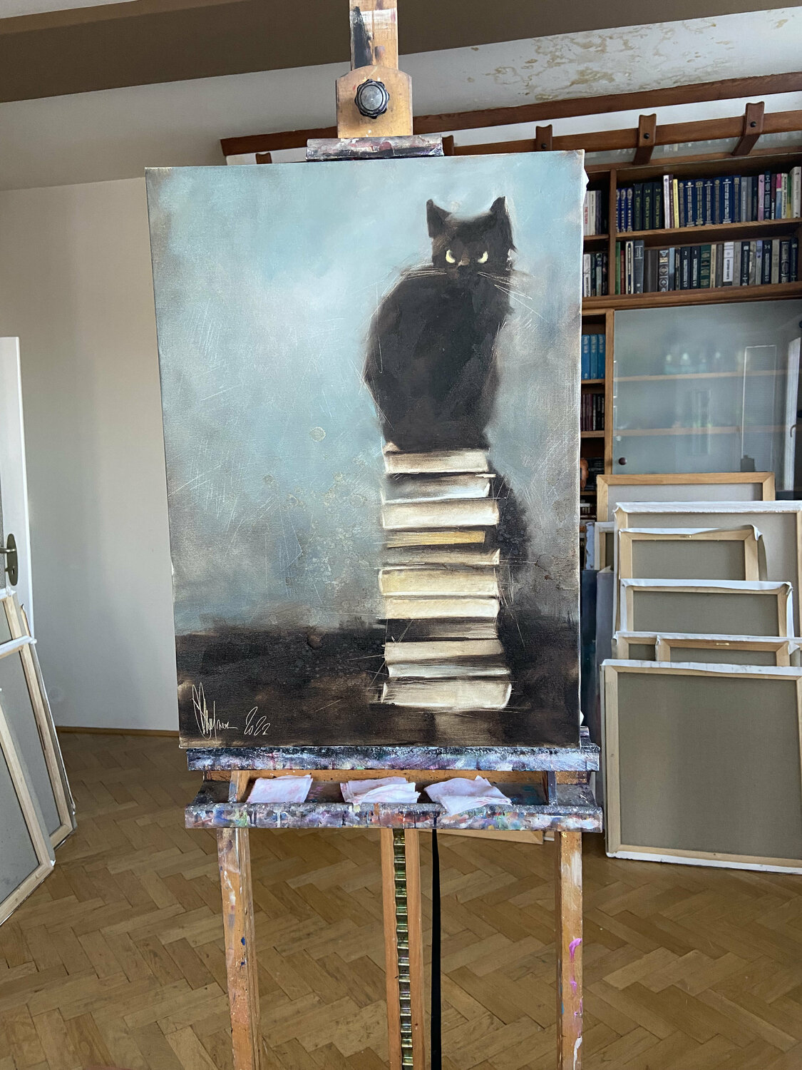 The Keeper of Knowledge. by Igor Shulman (2022) : Painting Oil on ...