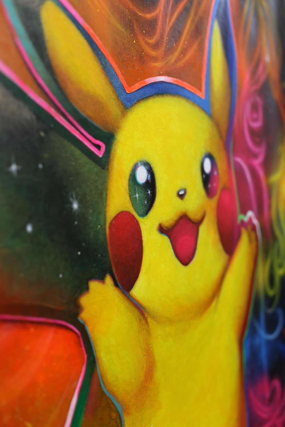 Meditation with Pikachu of Pokémon in acid universe (A collaboration ...