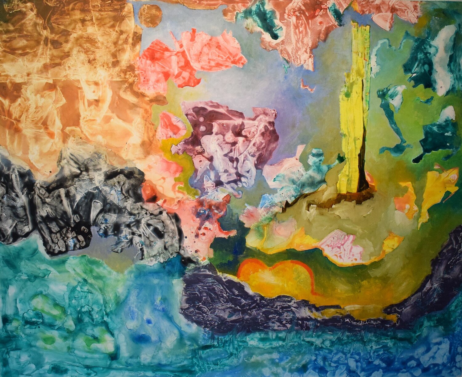 Am Ende der Gedanken by Leszek Nowak (2023) : Painting Oil on Canvas ...