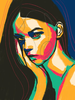 Intense III by Juca Maximo (2019) : Painting Acrylic, Pastel on Canvas ...