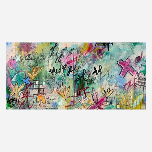 Bring Me La Lumière by Manaz Raiszadeh (2022) : Painting Acrylic ...