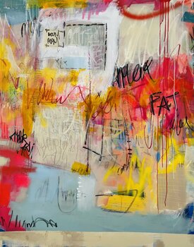 Bring Me La Lumière by Manaz Raiszadeh (2022) : Painting Acrylic ...