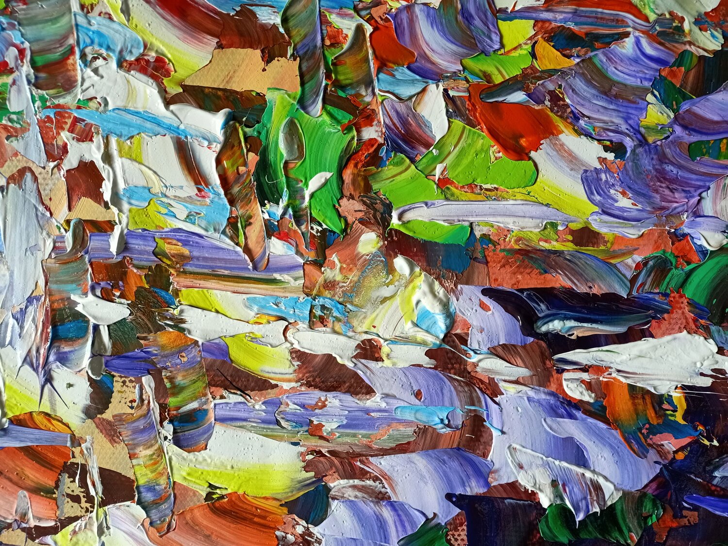 Luce e vita by Antonino Puliafico (2020) : Painting Acrylic on Canvas ...