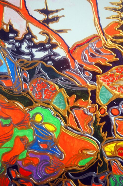 Sunrise Over The Hudson River, New York by Lisa Mee (2021) : Painting ...