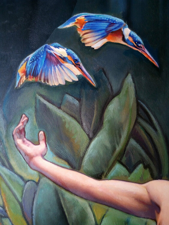 DANCING WITH HALCYON BIRDS / AGAINST ALL ODDS by Tatiana Rezvaya (2016 ...