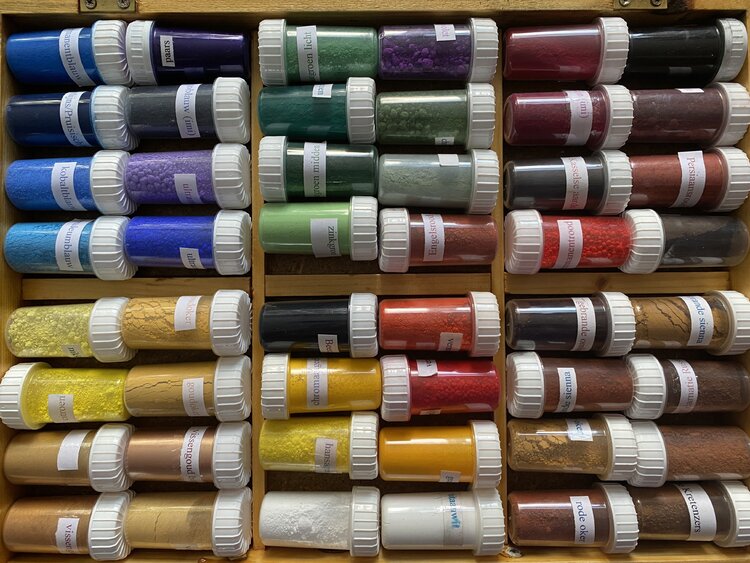 Archangel Michael by Dolgor Dugarova (2022) : Painting Tempera, Gilding ...