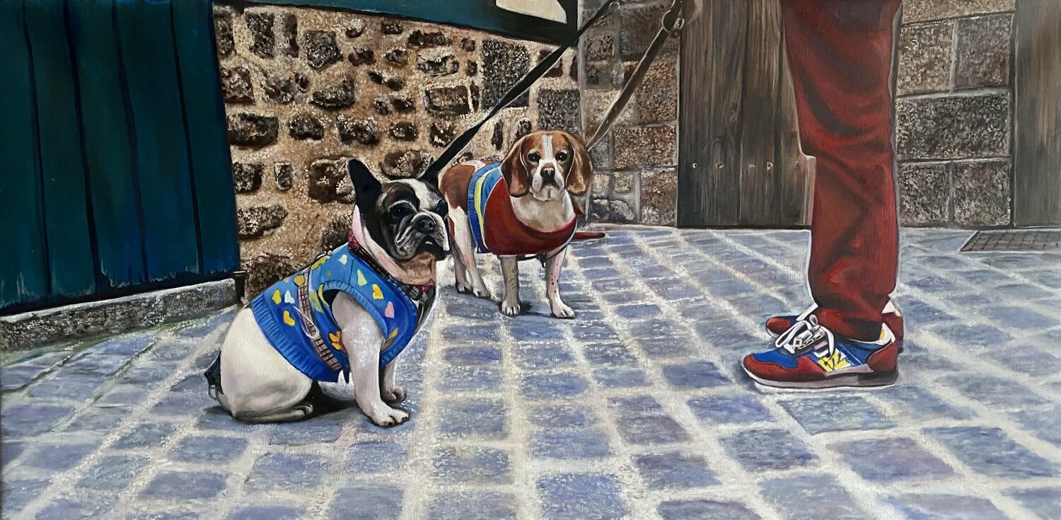 Together by Dolgor Dugarova (2021) : Painting Oil on Linen - SINGULART