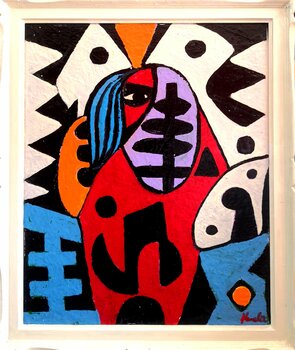 The Big Parade by Juan Varela (2019) : Painting Lacquer on Canvas ...