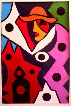 The Big Parade by Juan Varela (2019) : Painting Lacquer on Canvas ...