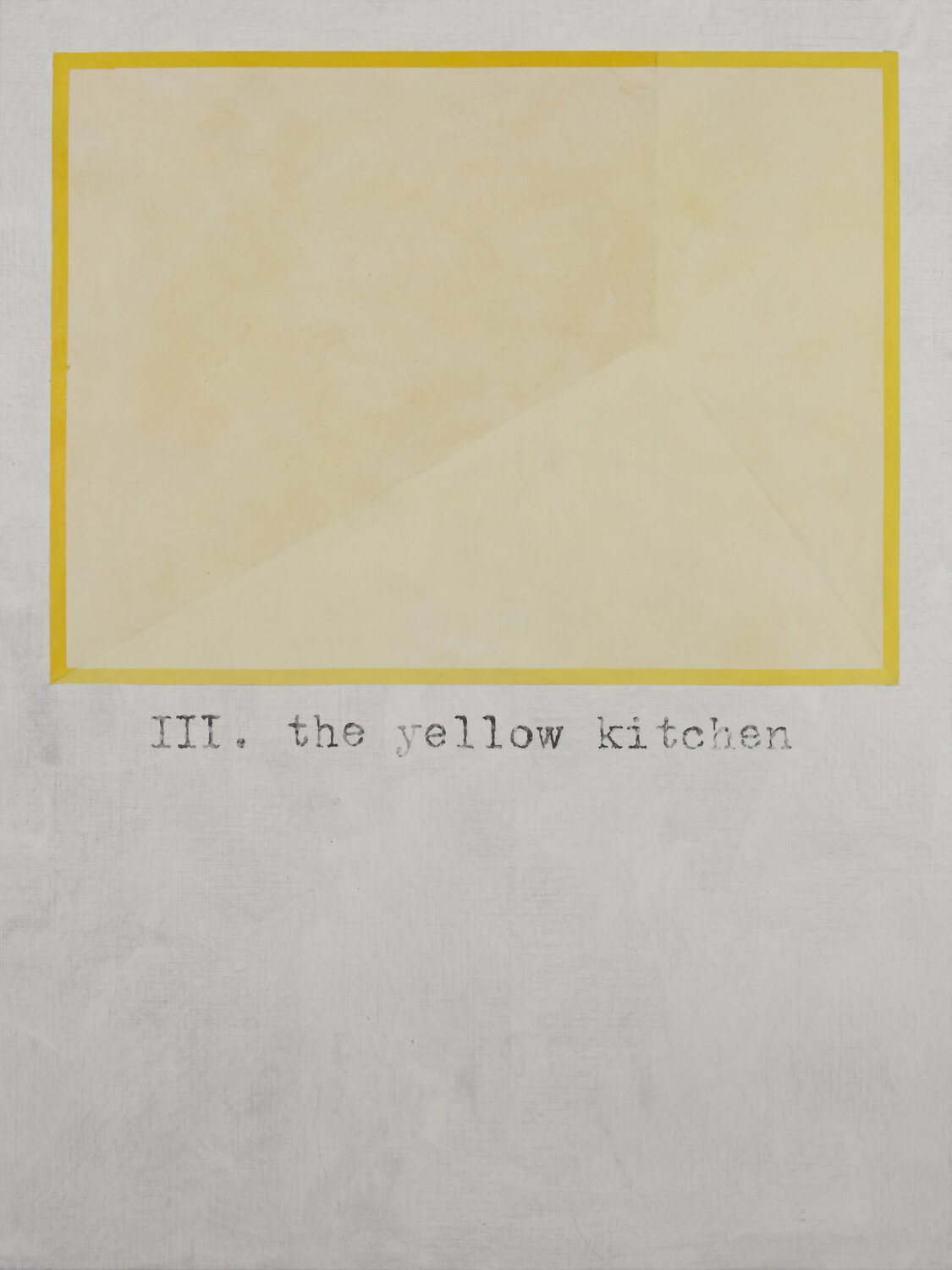 A selection of contemporary paintings in shades of yellow