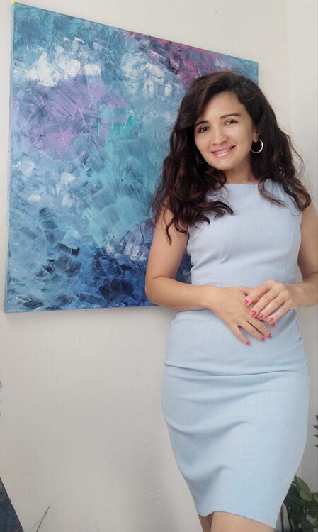 Sublimations. Etude 1 by Vafa Majidli (2021) : Painting Acrylic on ...