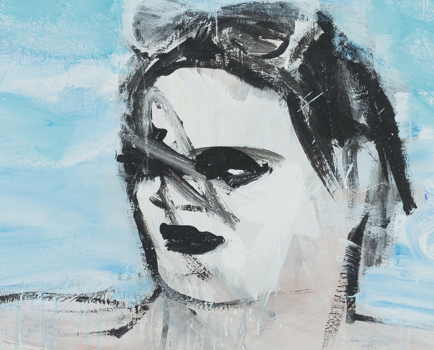 Komfortzone von Astrid Esslinger (2019): Malerei Acryl auf Leinwand - SINGULART