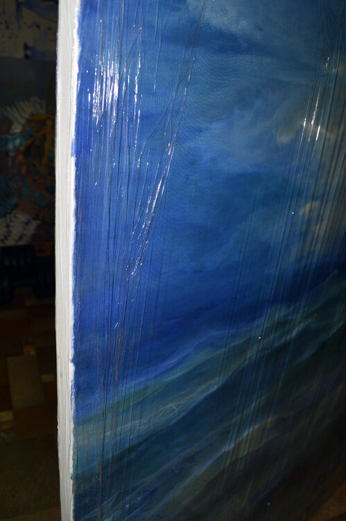 Moonlight by Sergey Lutsenko (2018) : Painting Oil on Canvas - SINGULART