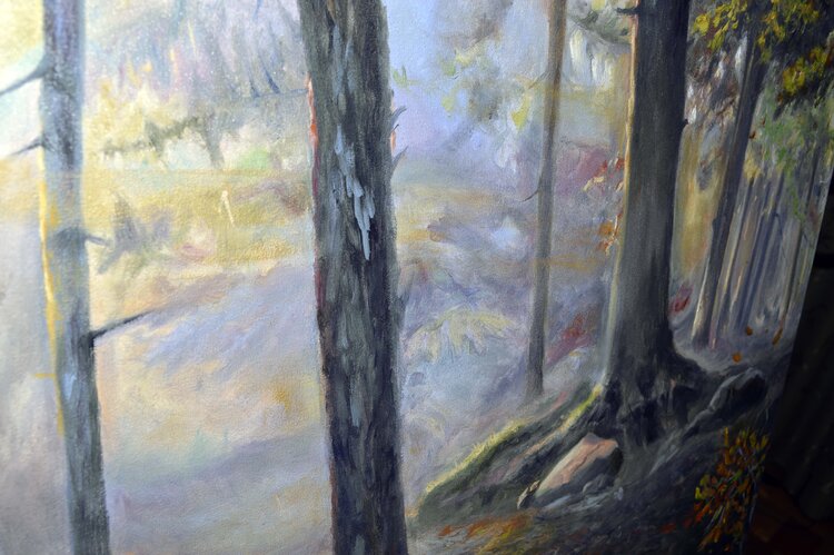 Golden Morning by Sergey Lutsenko (2020) : Painting Oil on Canvas ...