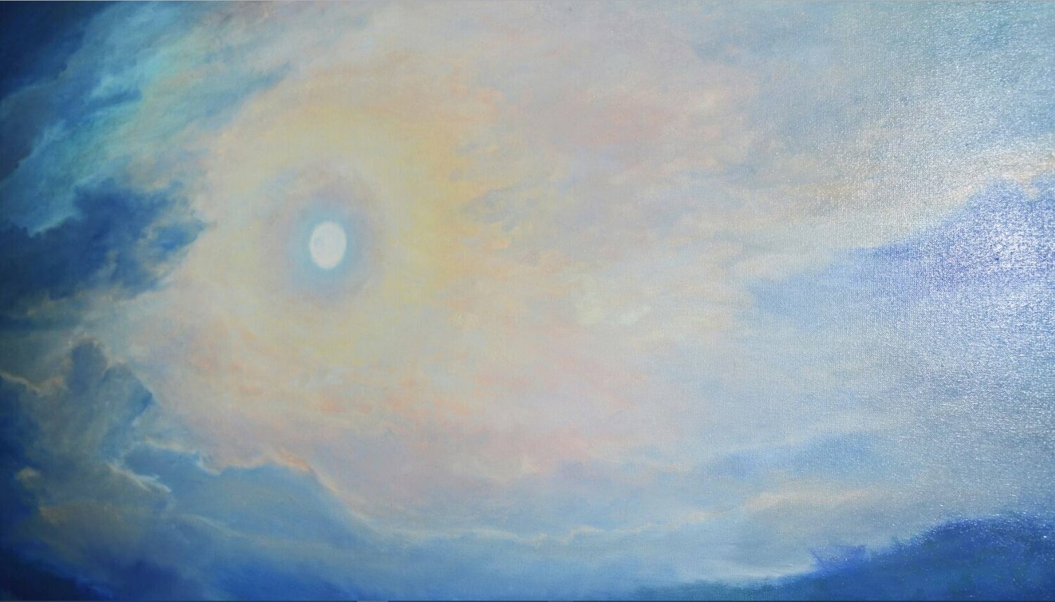 Moonlight by Sergey Lutsenko (2018) : Painting Oil on Canvas - SINGULART