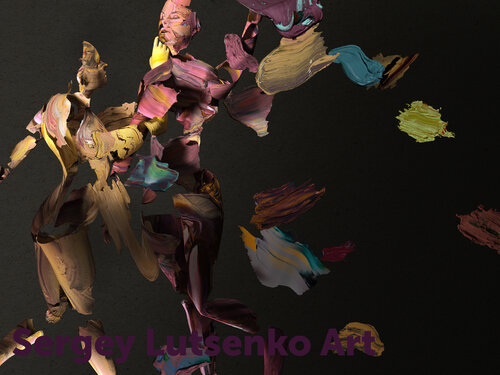 Abandoned Art by Sergey Lutsenko (2019) : Digital Digital on Canvas ...