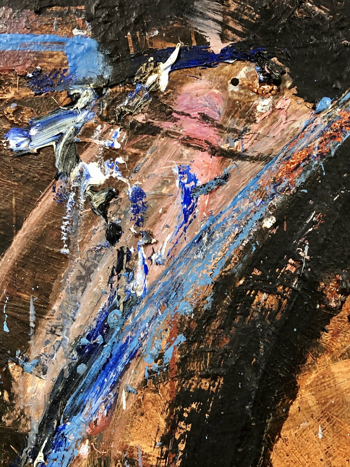 On to the surface by Peter Backhaus (2017) : Painting Oil on Wood ...