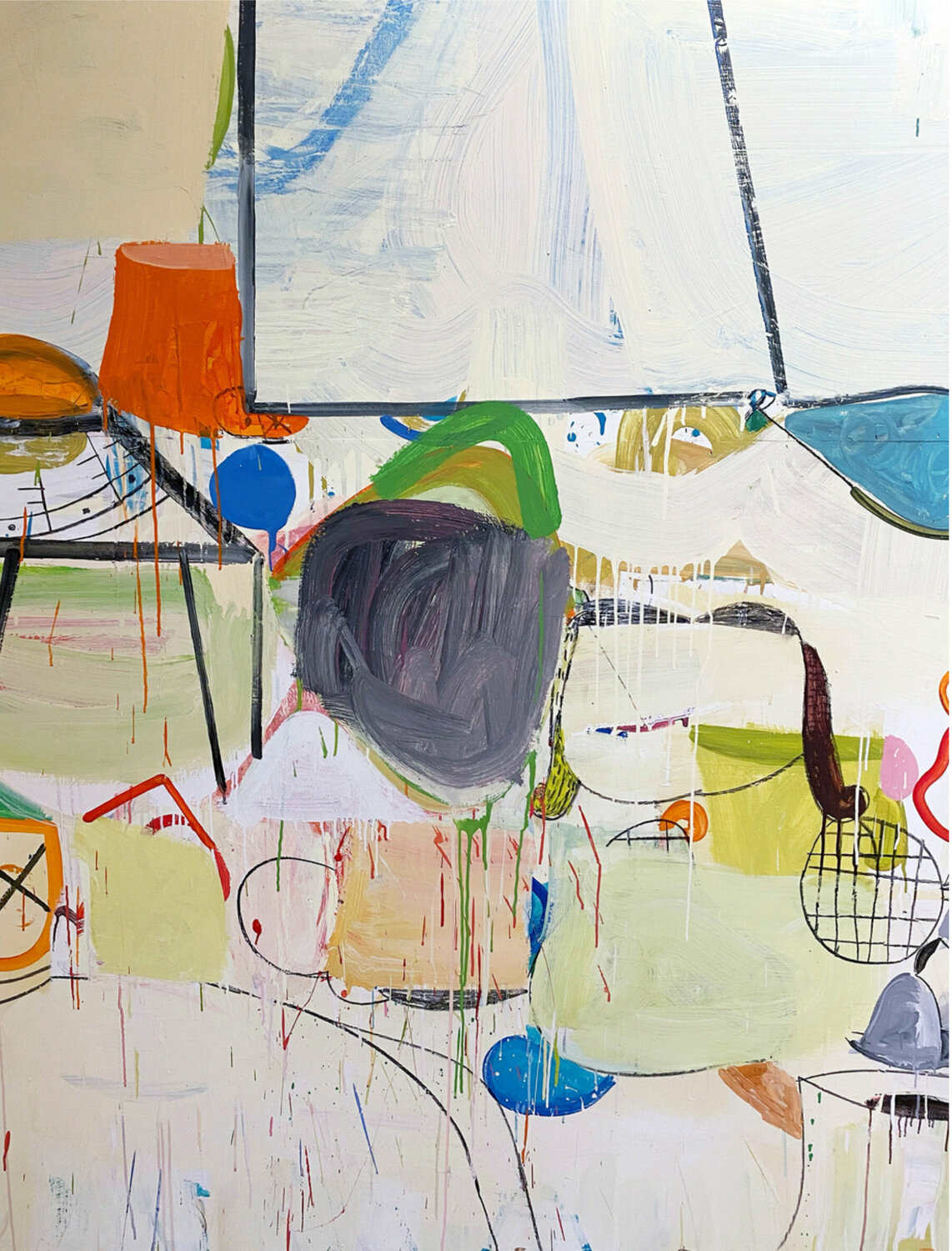 The Linguistic Turn by Gary Komarin (2021) : Painting Acrylic on Canvas ...