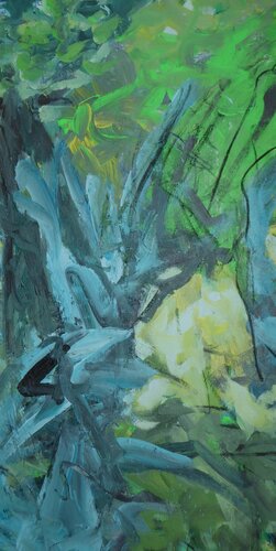 Nun wird die Erd` zum Paradies IV by Eva Hoppert (2017) : Painting Acrylic on Canvas - SINGULART